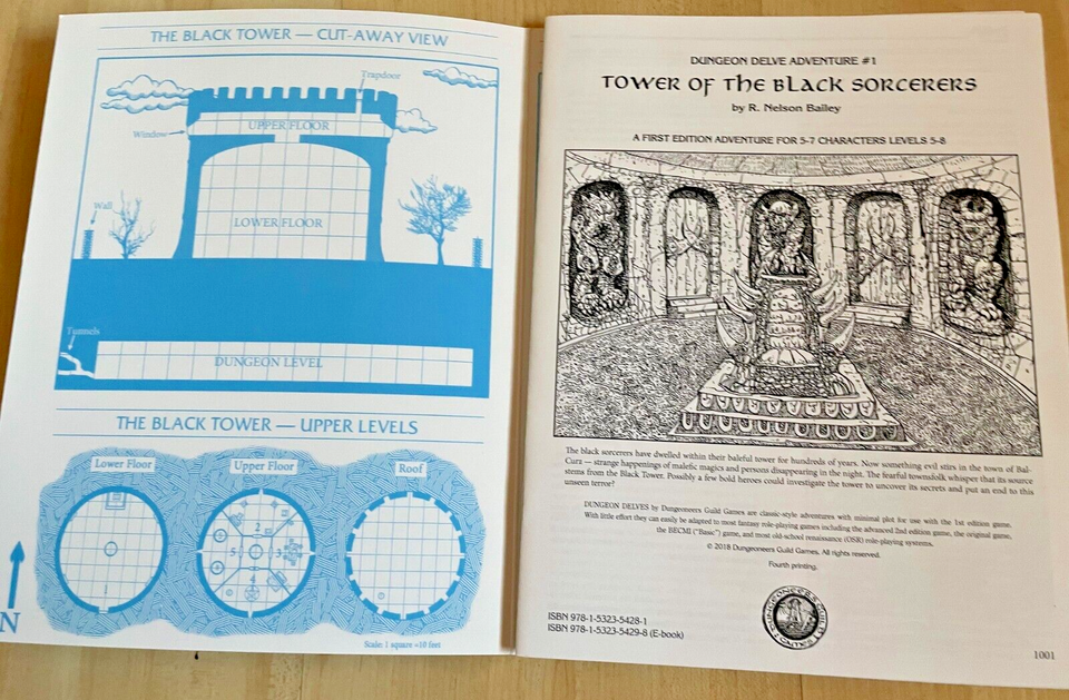 DUNGEON DELVE Module Bundle (8 books) | eBay