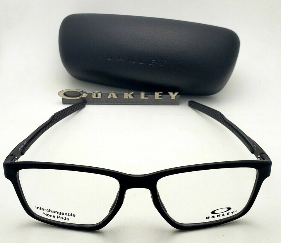 New Oakley Reading Glasses METALINK OX8153-0155 55-17 Satin Black ...