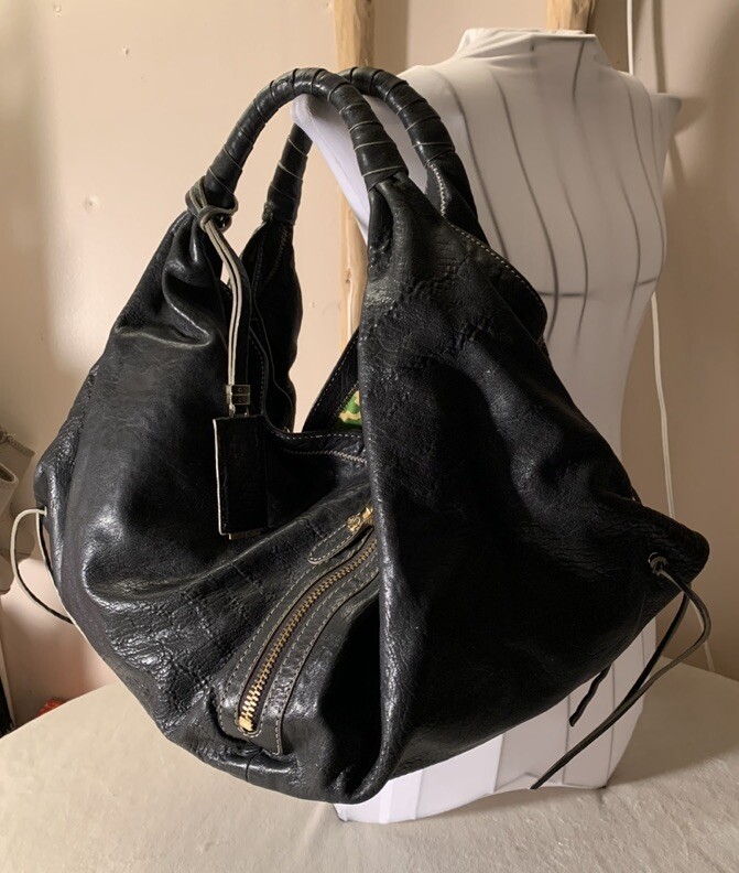 💝 OrYany Heather Handbag Italian Leather XXXL HUGE Shoulder Bag Purse ...