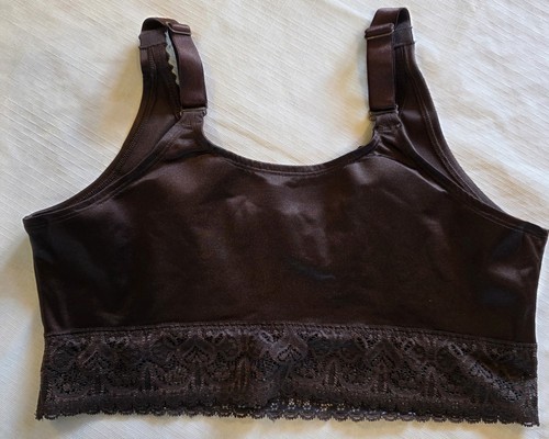 Ruby Ribbon Lace Cami Bralette – Size 36 (Style 3033) Brown | eBay