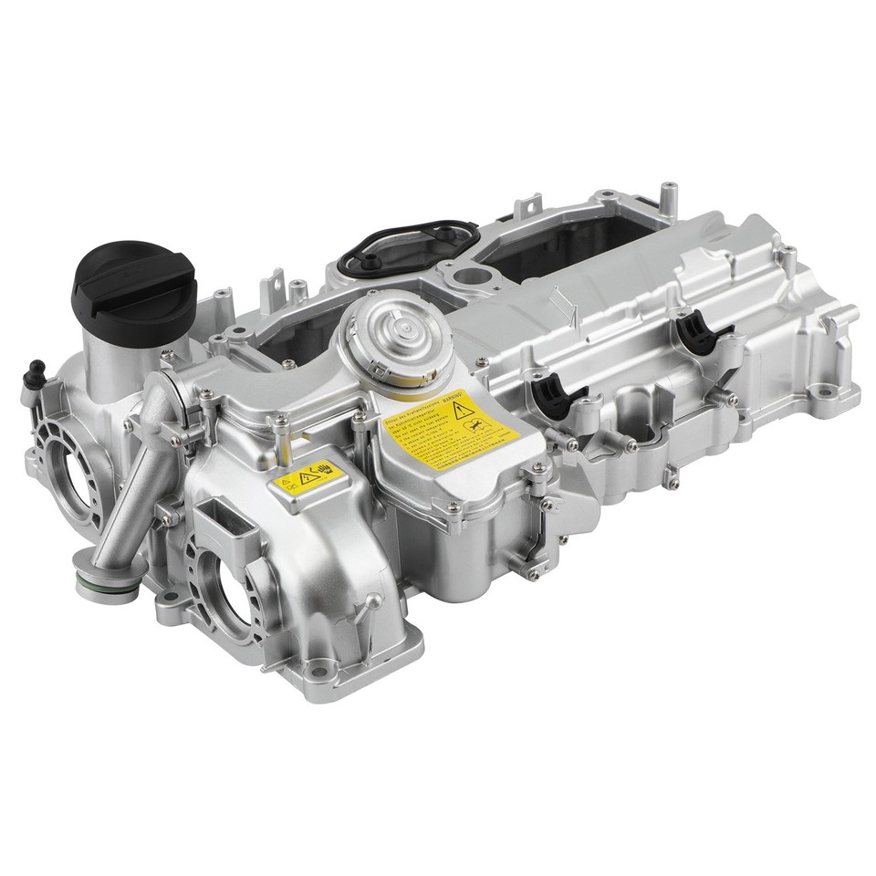 Aluminum Valve Cover Kit w/ Gasket Cap for BMW N20 320i 328i 528i X3 X5 ...