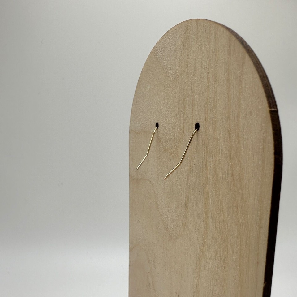 Red White Plaid Christmas Tree Rhinestone Crystal Gold Star Fish Hook ...