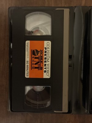 WWF TNT SHOW VHS COLISEUM VIDEO WWE 1986 Super Rare Pre-Owned Former ...