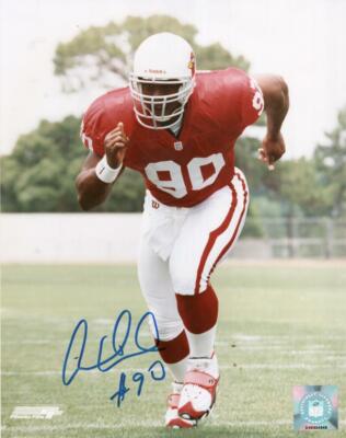 ANDRE WADSWORTH ARIZONA CARDINALS SIGNED AUTOGRAPHED 8X10 PHOTO W/ COA ...