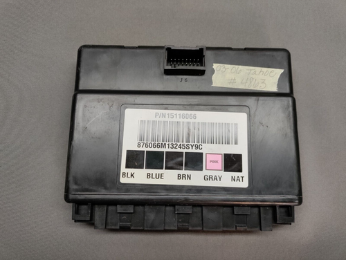2003-2006 Chevy Tahoe Body Control Module BCM 15116066 | eBay
