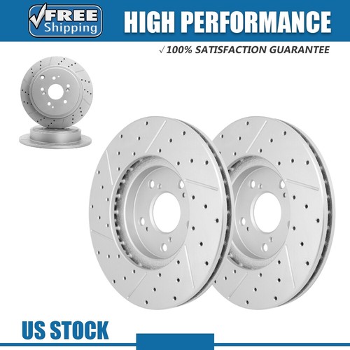 Front & Rear Disc Brake Rotors for Acura MDX 2003 2004 2005 - 2008 ...