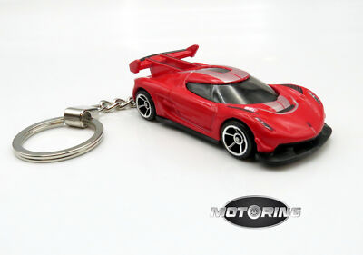 2020 '20 Koenigsegg Jesko Red Car Rare Novelty Keychain 1:64 Diecast | eBay