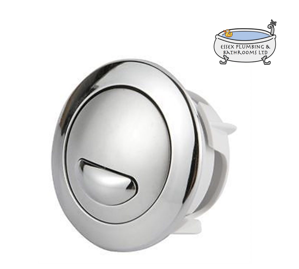 Siamp Optima 50 Toilet WC Dual Flush Replacement Push Button Chrome ...