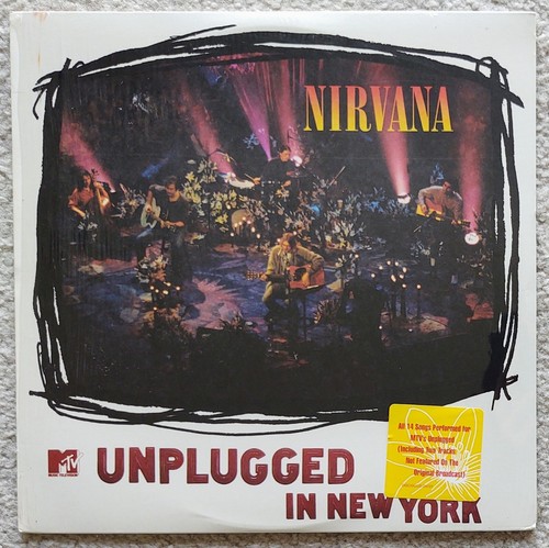 NIRVANA - UNPLUGGED IN NEW YORK VINYL LP SEALED 1st PRESS 1994 ORIG HYPE STICKER | eBay