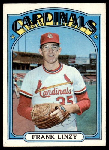 1972 Topps Frank Linzy . St. Louis Cardinals #243 | eBay