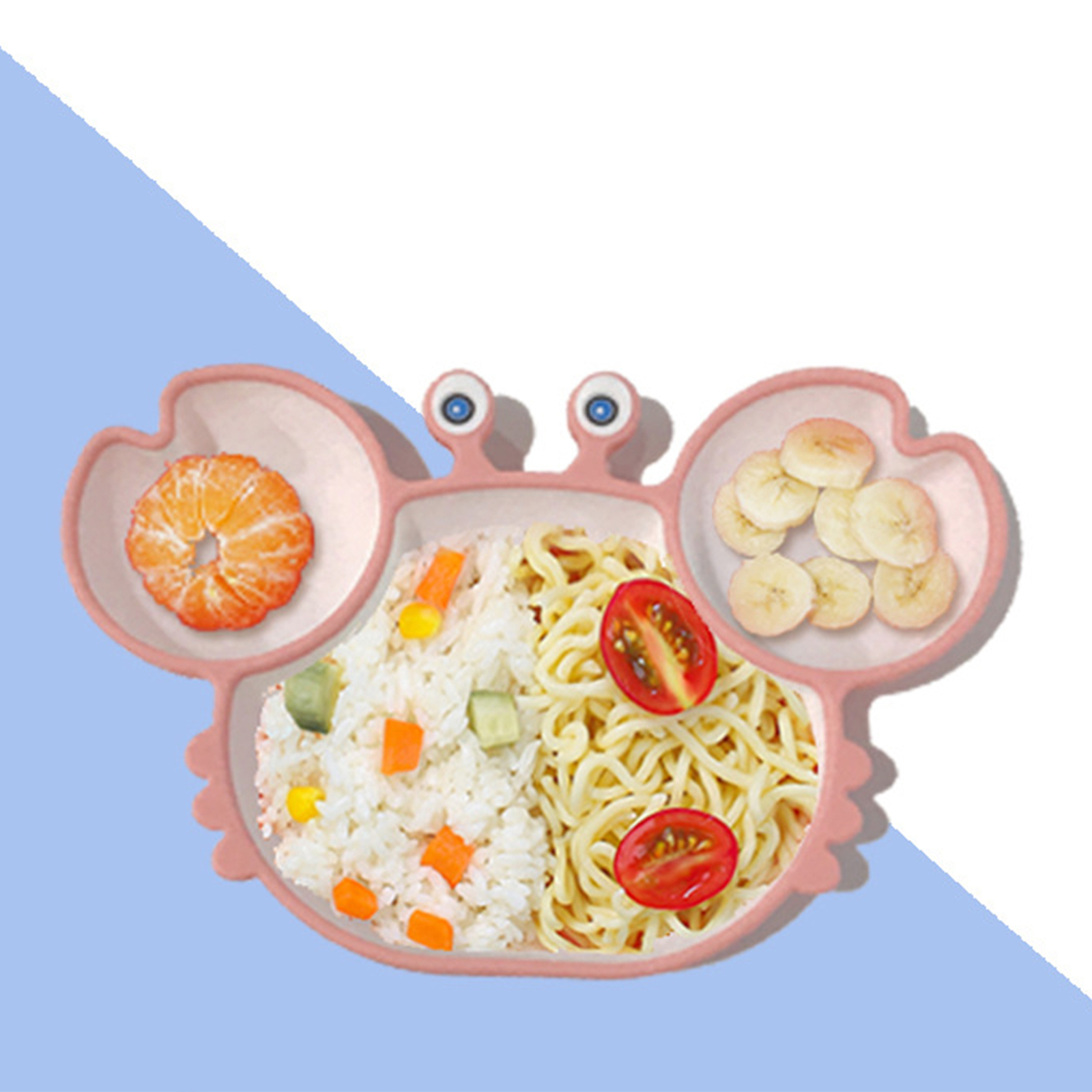 Dish Comfortable Food Grade Tableware Cartoon Kids Plate Dishwasher ...