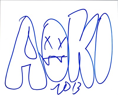 Steve Aoki Signed Autographed Hand Drawn Sketch EDM DJ COA VD | eBay