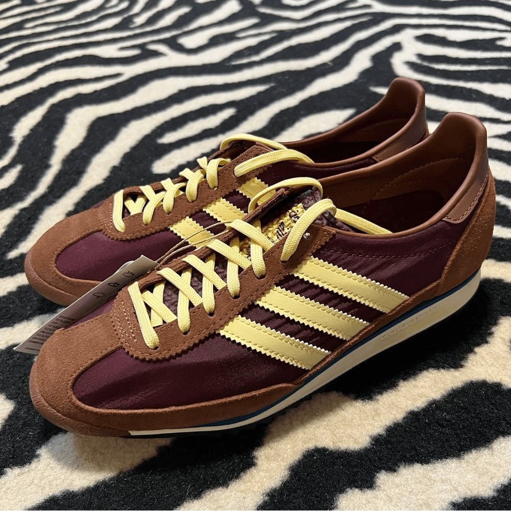 NWT Adidas SL 72 Sneakers Maroon Almost Yellow Size Women’s 6.5 | eBay
