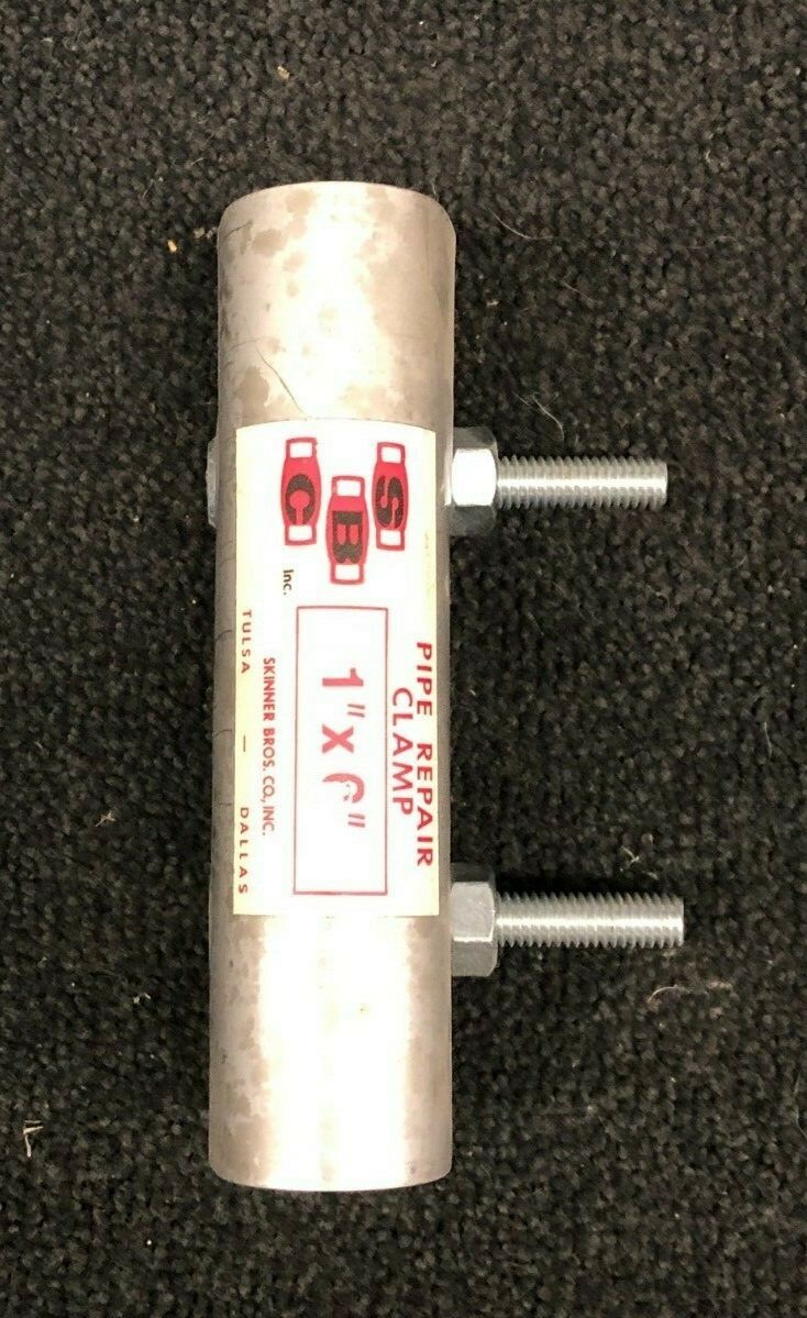 SBC Pipe Repair Clamp 1" x 6" | eBay