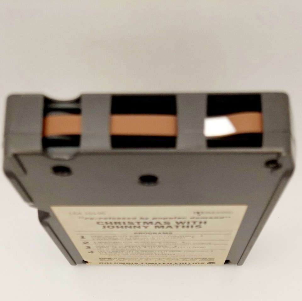 Christmas With Johnny Mathis , 8 Track Tape , Columbia Limited ...