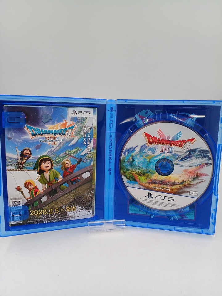 Square Enix Dragon Quest I & II HD-2D RPG Game Software Used | eBay ...