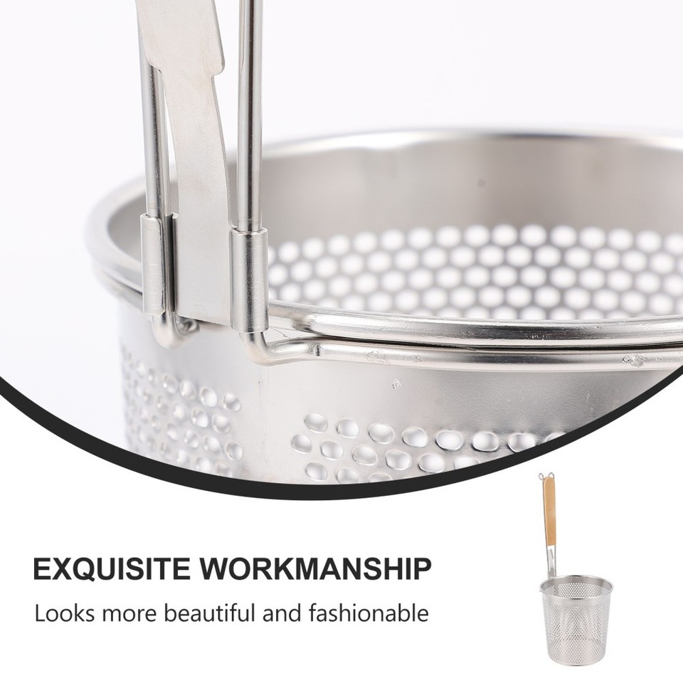 Filtering Food Noodle Straining Basket Noodle Sifter Colander Kitchen ...