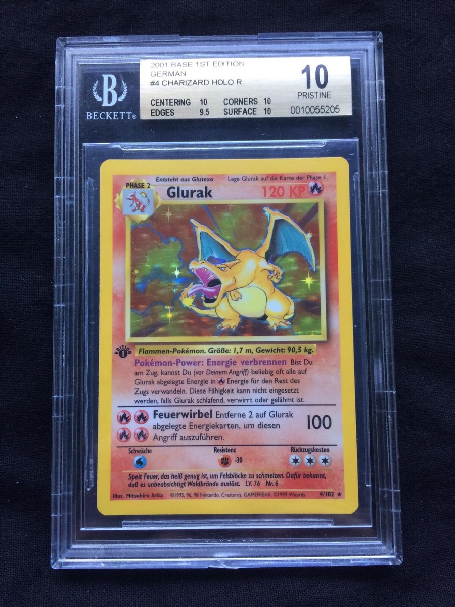 Pokemon Charizard Karte 1. Ausgabe Pokemon Karte Charizard Ex 🔥|
