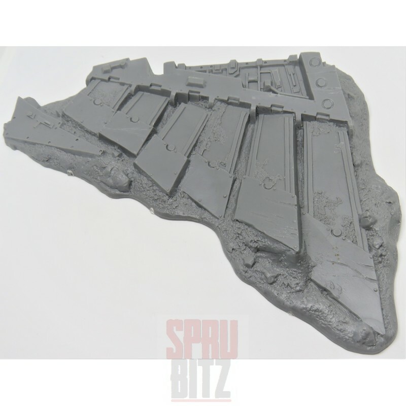 Battle For Macragge Crashed Imperial Aquila Shuttle Terrain Wing ...