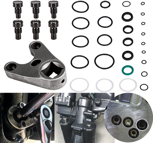 115225FS Power Trim Tilt Seals Kit & MT0006 Pin Wrench For Yamaha Honda ...