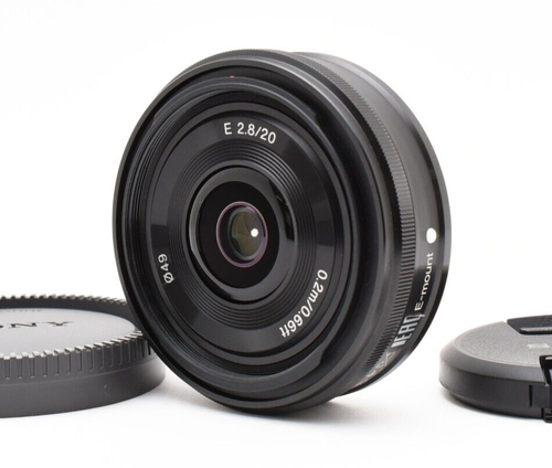 [TOP Mint] Sony SEL20F28 20mm F2.8 Wide Angle Prime Fixed Lens Black ...