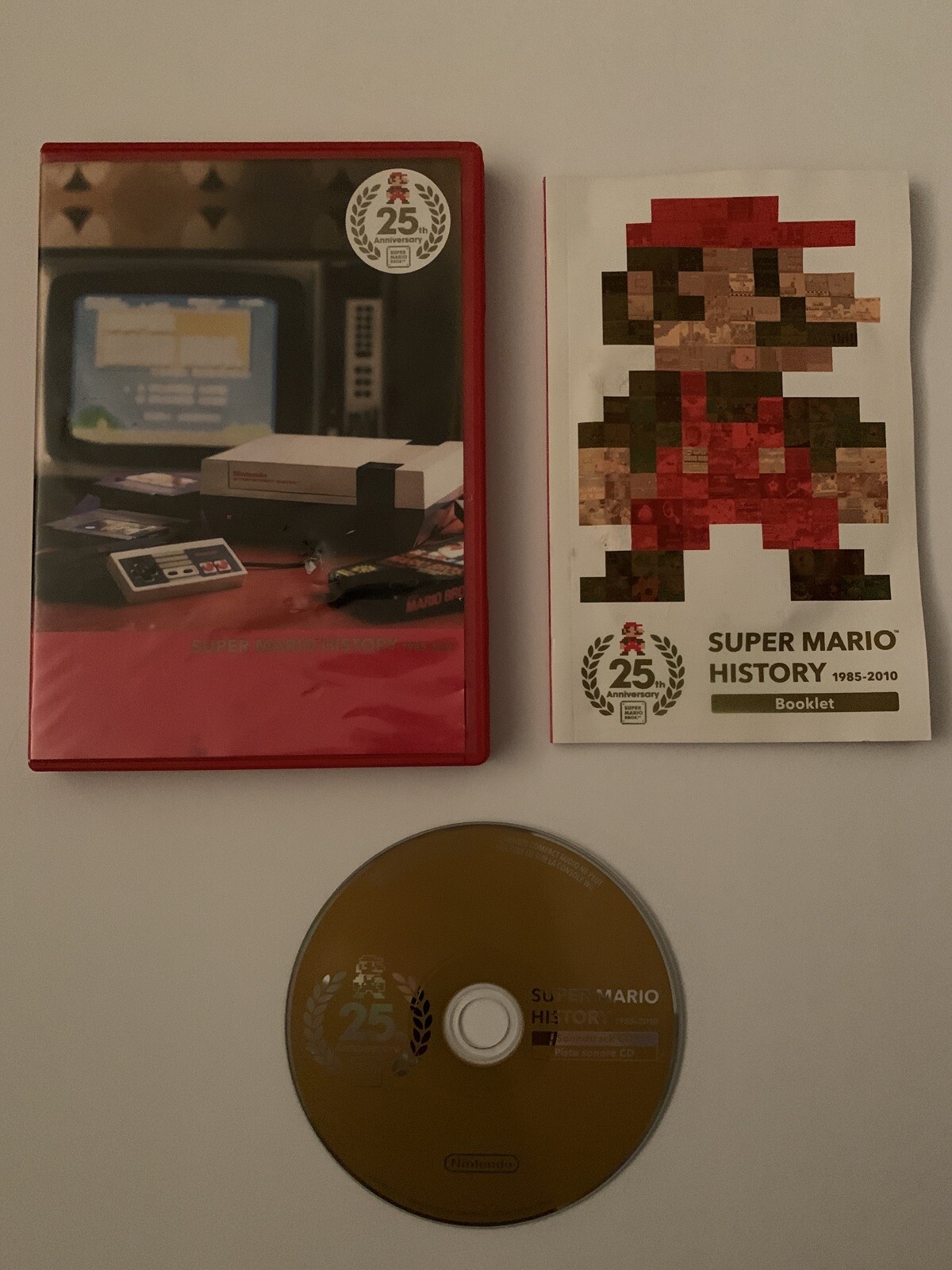 Super Mario History 1985-2010 Soundtrack CD Nintendo - NEW 45496902162 ...