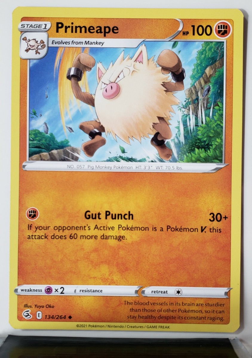 Primeape Pokemon Card Pokemon 2023 SV4a Shiny Treasure EX Shiny