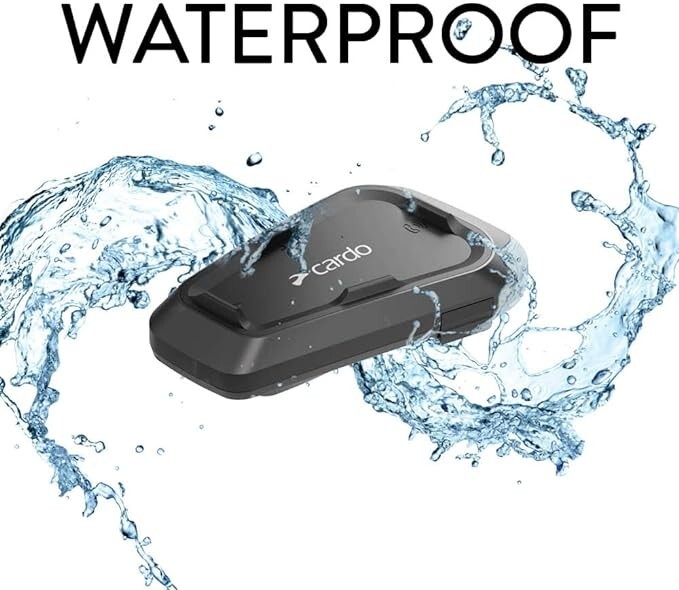 Cardo Spirit HD Motorcycle Bluetooth Communication Headset - Black ...