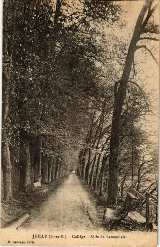 CPA Juilly - College - Allee de Lamennais (1038434) | eBay