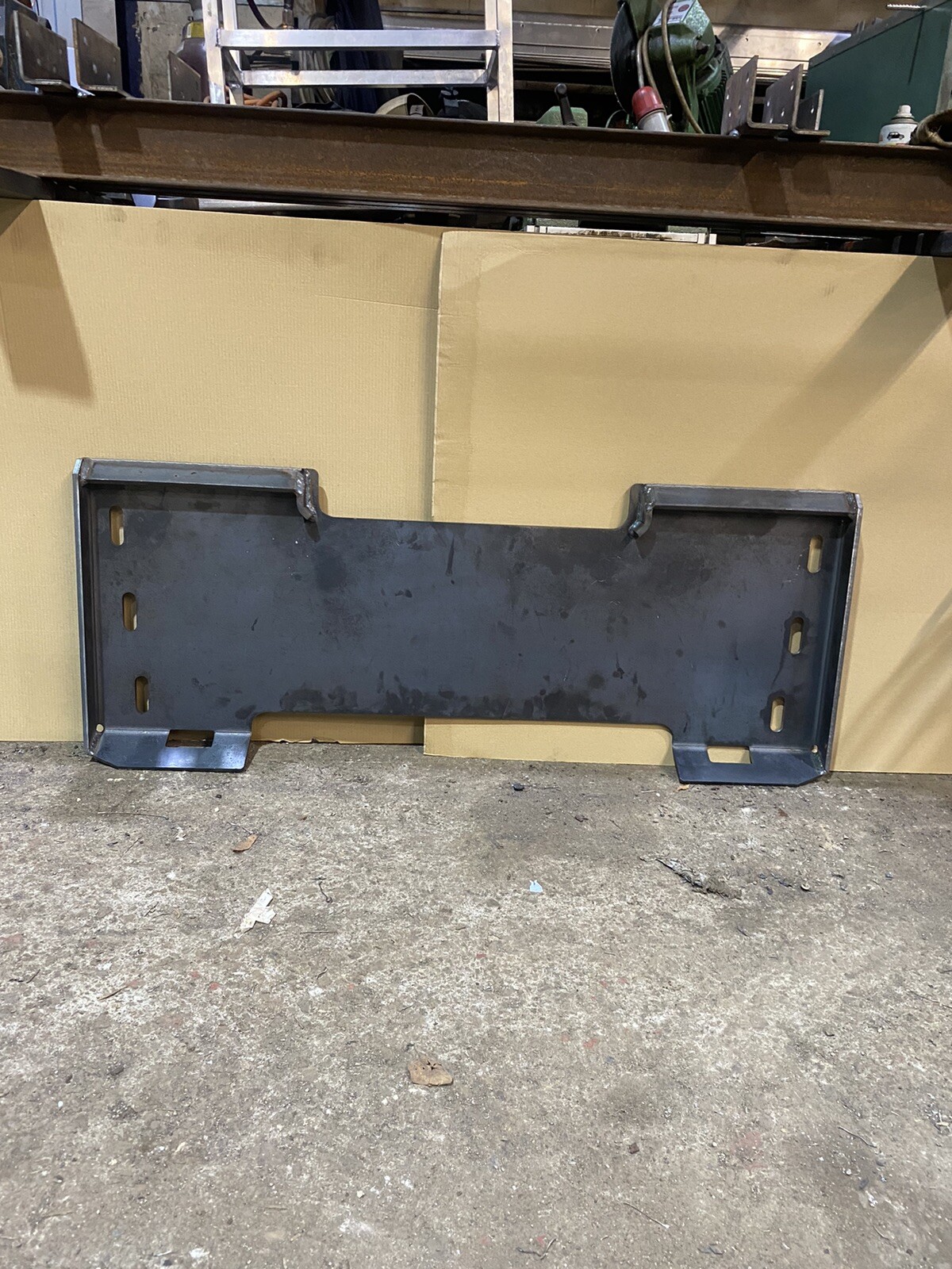 Bobcat quick attach weld on brackets Ghel Thomas Mustang Skidsteer JCB ...
