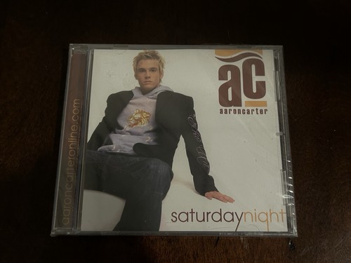 Aaron Carter CD Saturday Night 4 track hit single FACTORY SEALED | eBay