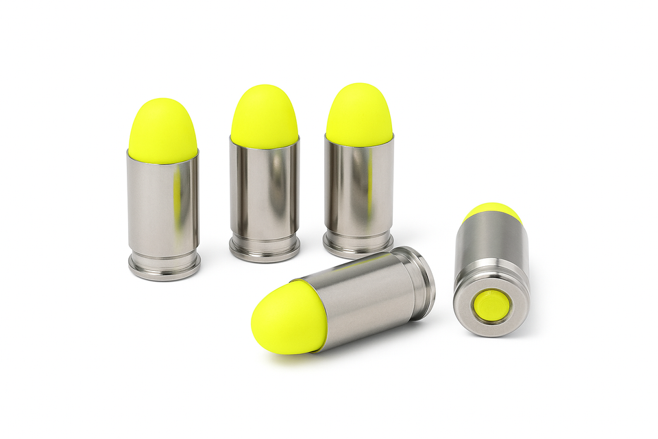 9mm Neon Green Snap Caps – Safe Dry Fire Training – Reusable*Made in ...