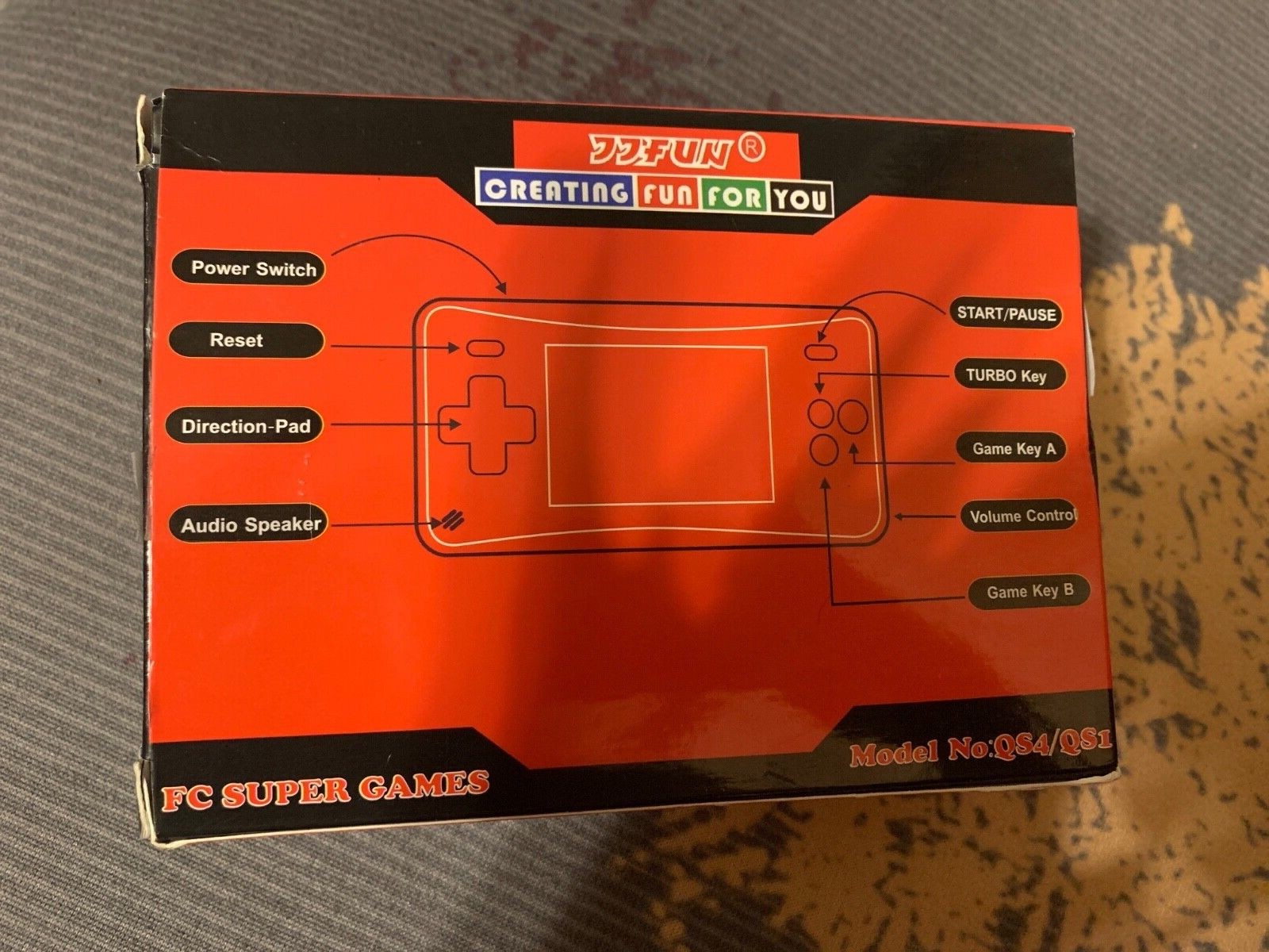 Handheld Retro Video Game System with 182 NES Games Built-in | BRAND ...