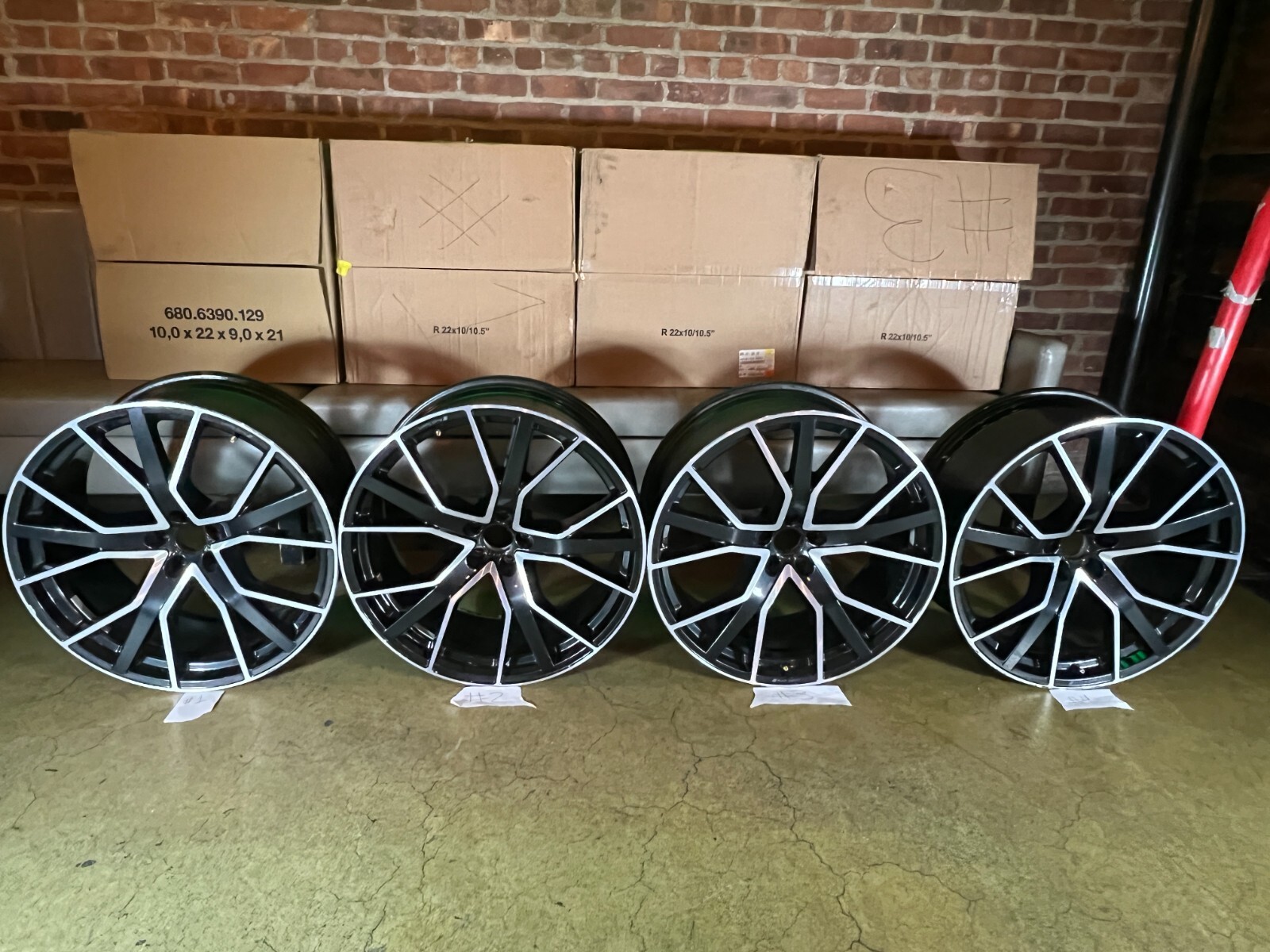 2019 AUDI Q8 SQ8 ORIGINAL 22 INCH RIMS 4MN 4M8601025CP PERFORMANCE ...