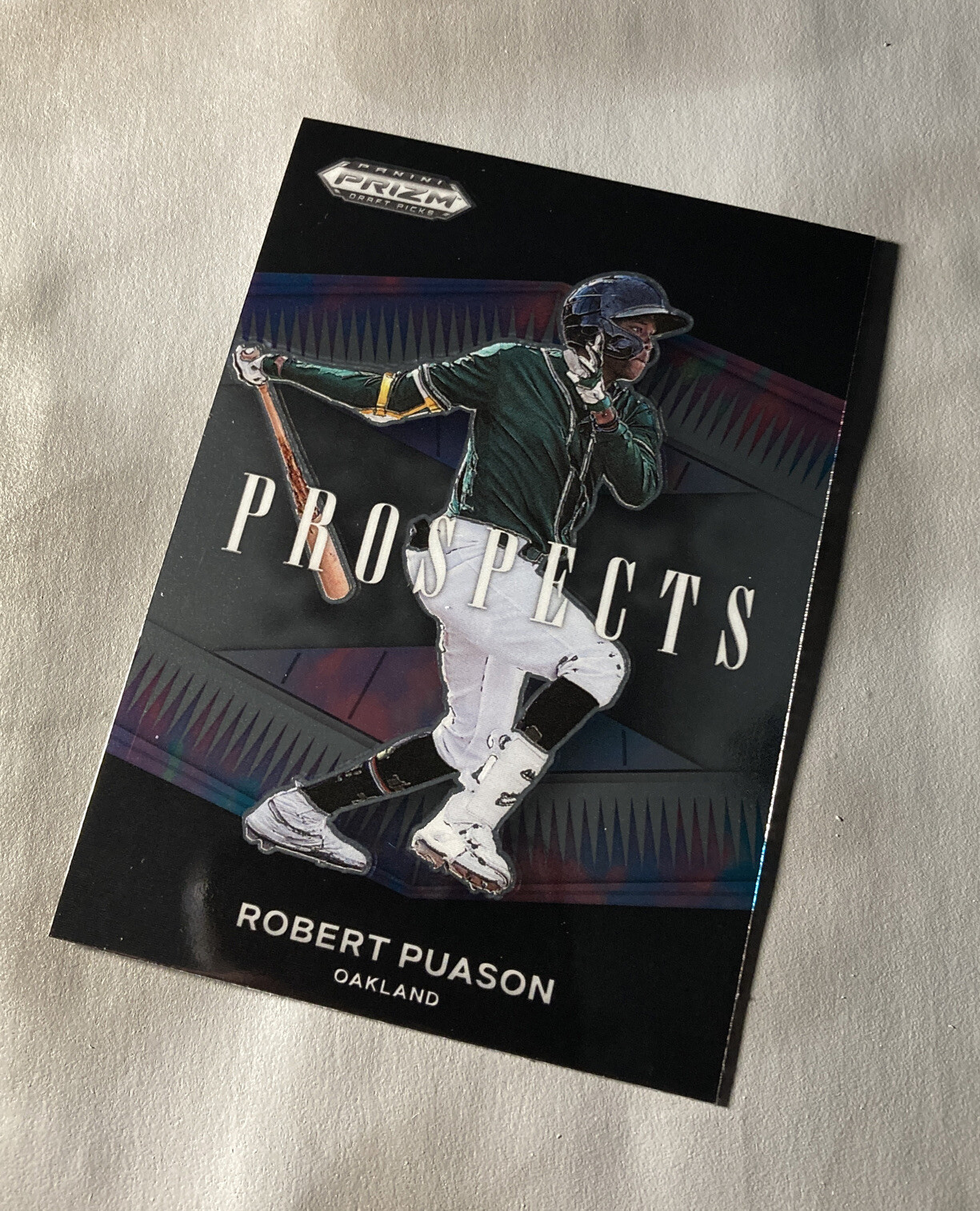 Robert Puason 2021 Panini Prizm Draft Picks Prospects Baseball Card P ...