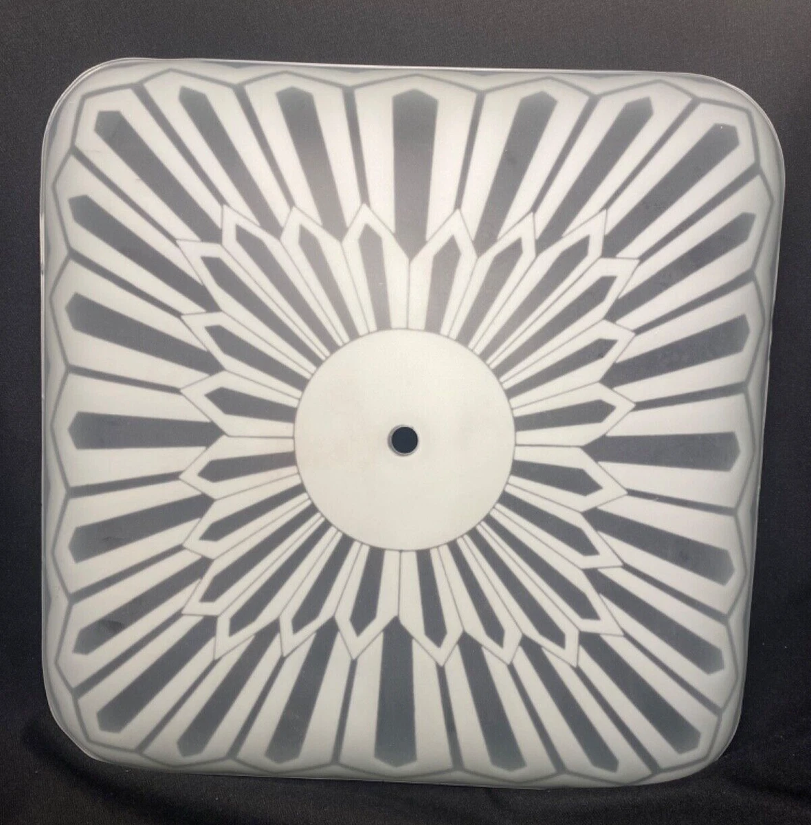 Square Glass Ceiling Light Shade | Shelly Lighting