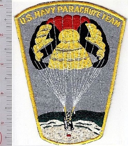 US Navy USN Demonstration HALO HAHO Parachute Team Freefall ABN 1960's ...