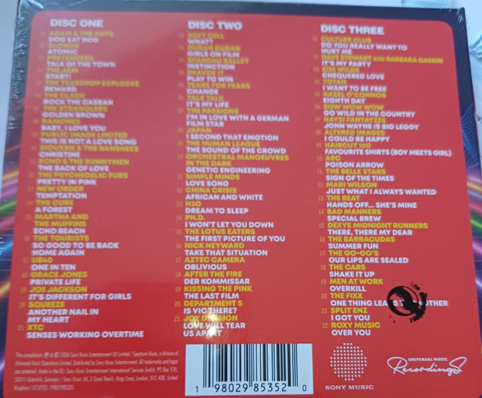 Various - The Hits Album: 80s New Wave CD Album SEALED 3 discs | eBay UK
