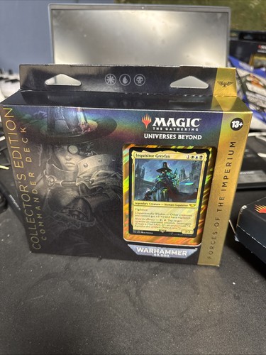 MTG | Forces of the Imperium Collector's Edition Commander Deck | Warhammer 40K | eBay