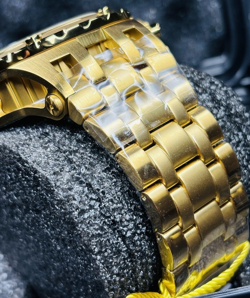 Invicta Reserve SubAqua Green Dial Gold Tone Chronograph -REF.27820-NWT ...