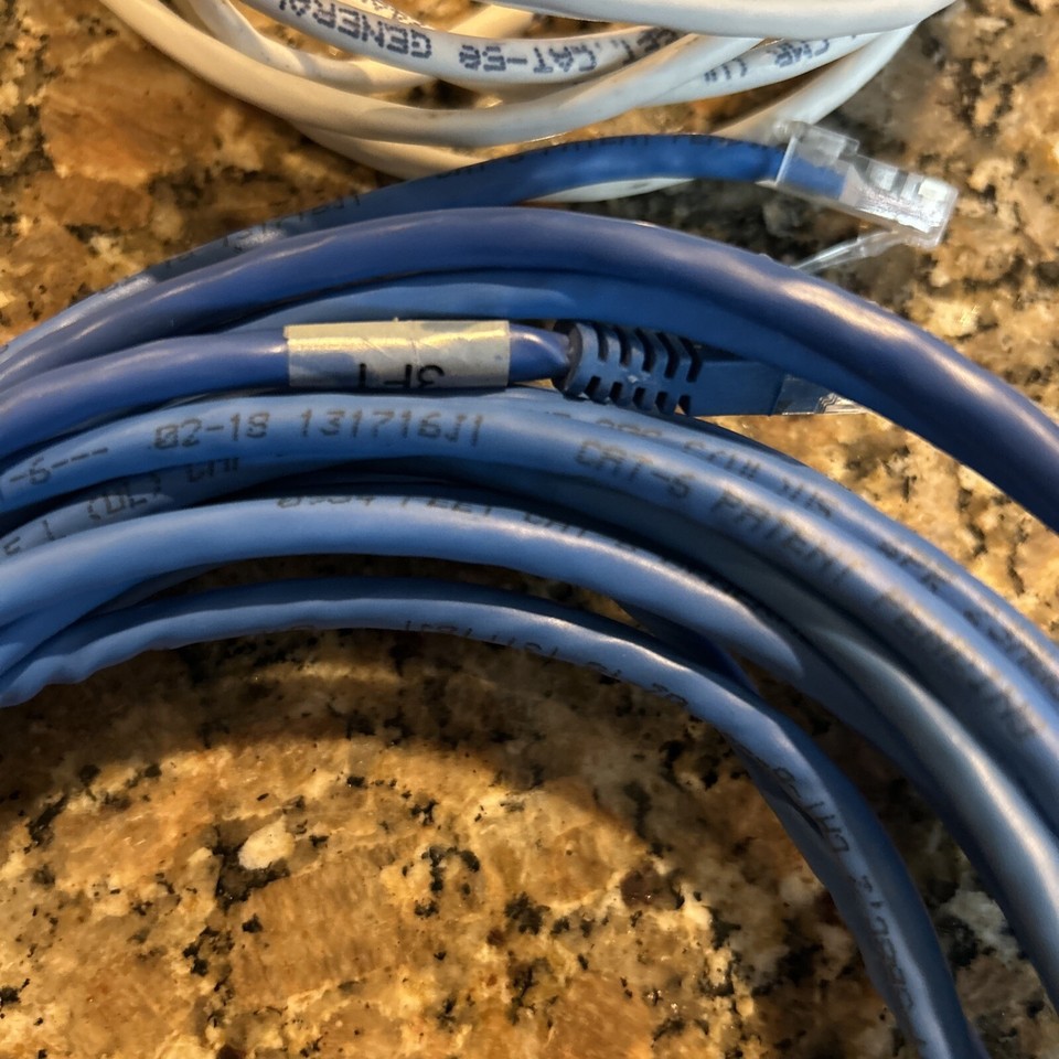 Cat 5e And Cat 6 Ethernet Cables High Speed Patch Internet Cable Lot | eBay