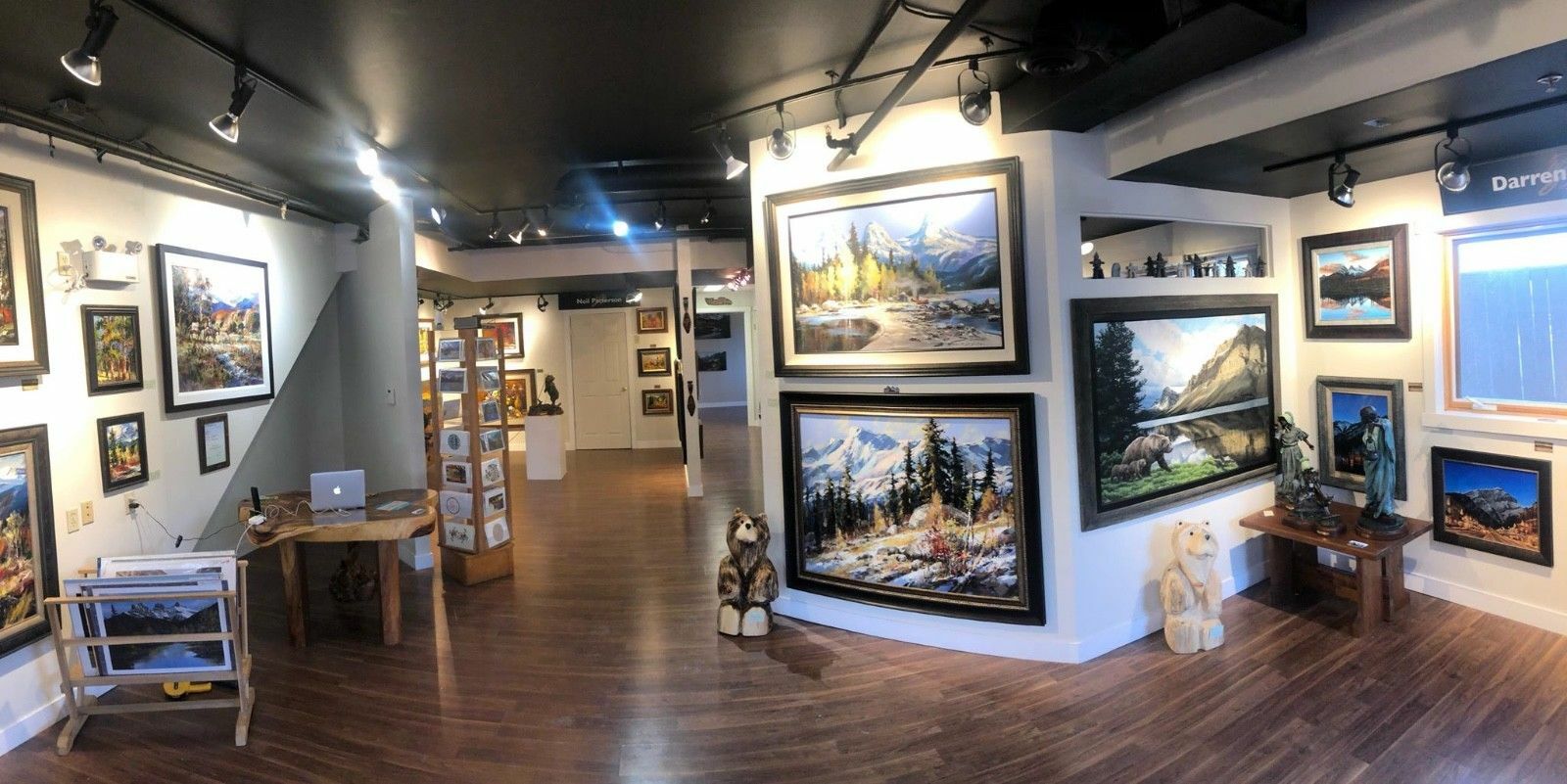 Randy FEHR Mountain Lion LTD art mint print Cougar COA "Crowsnest ...