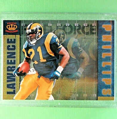 LAWRENCE PHILLIPS 1996 ROOKIE FIELD FORCE #FF5 St. Louis Rams | eBay