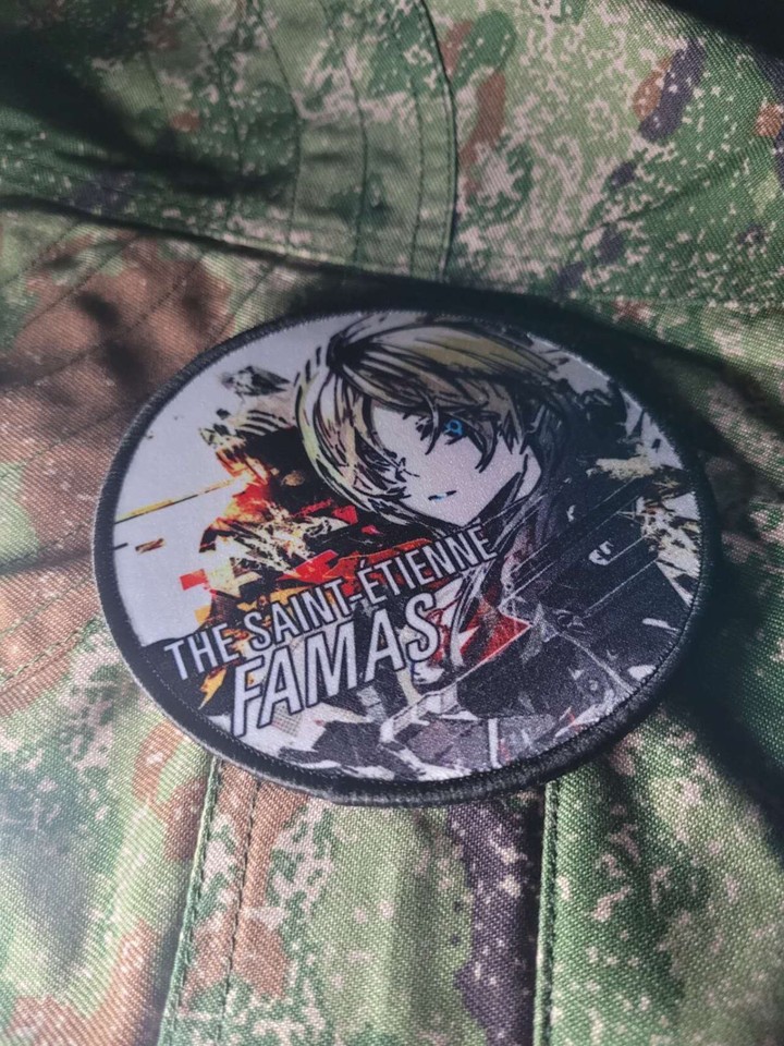 Girls Frontline Metal Gear styled FAMAS game GFL anime girl morale ...