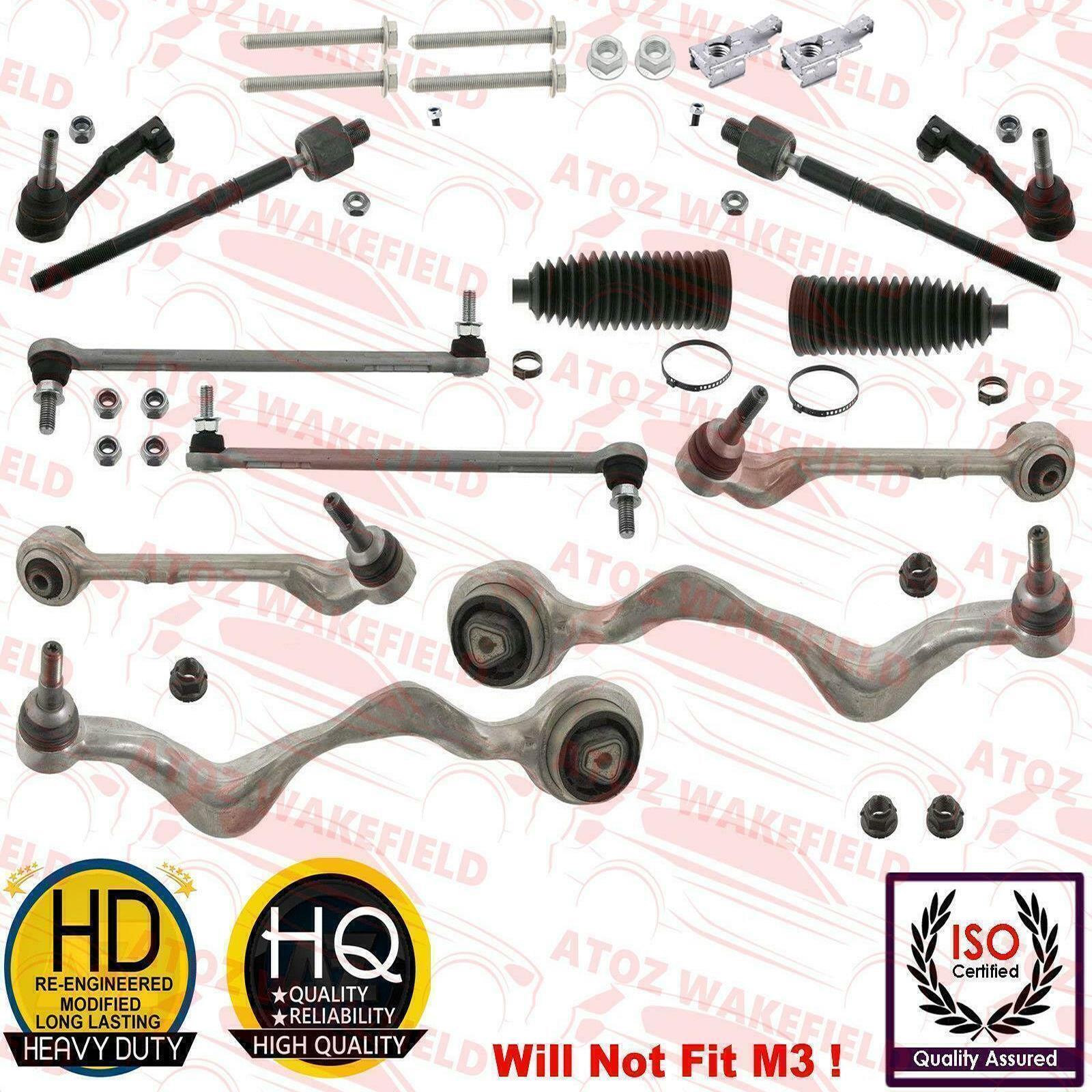 FOR BMW 1 3 SERIES X1 FRONT SUSPENSION WISHBONES ARMS LINKS TRACK TIE ...