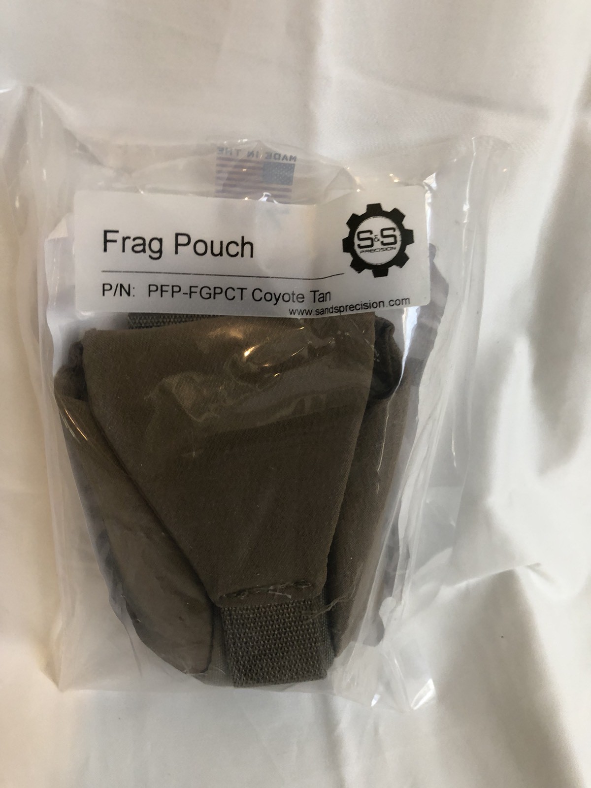 S&S Precision Coyote Tan Molle Plate Frame Frag Pouch NSW SEAL DEVGRU ...