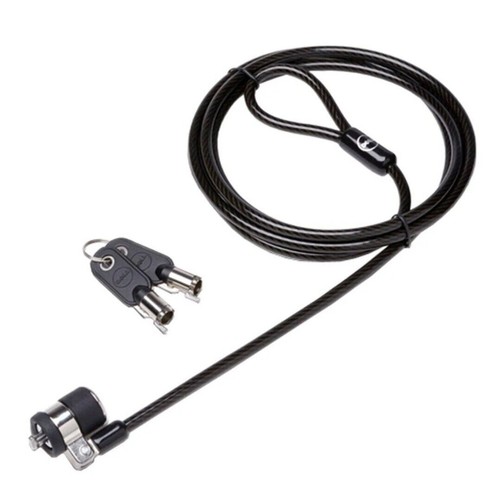 Genuine Dell J1XD6 Premium Laptop Keyed Lock Security Wire Cable, 6 ft ...