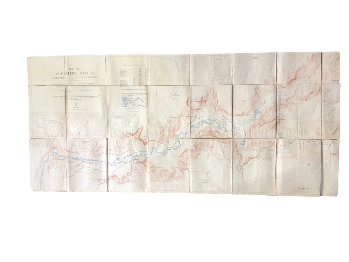 Map Of Mariposa County California