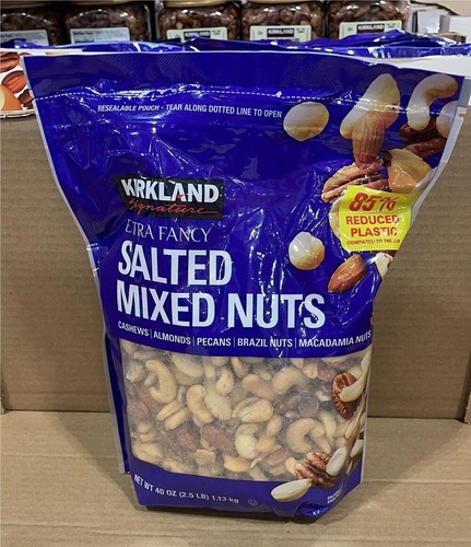 Kirkland Signature Extra Fancy Salted Mixed Nuts 40 oz/ 1.13 kg | eBay