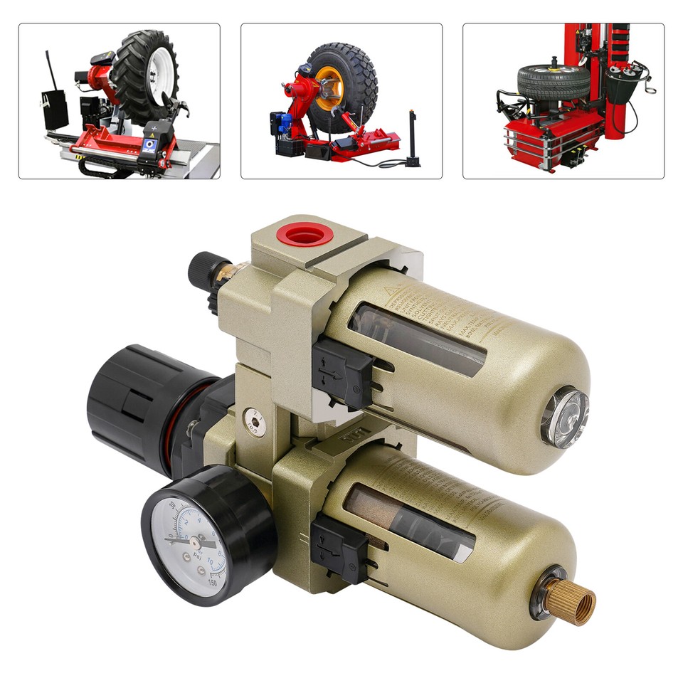 Air Pressor Oil Water Separator Regulator Trap Filter Tire Changer ...